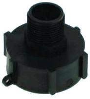 1" BSP Male to DIN 61 Female Adaptor - Welcome to Oilybits U.K.